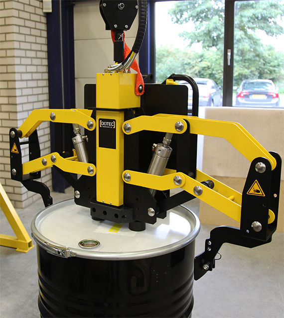 Drum lifting and turning clamp - Dotec