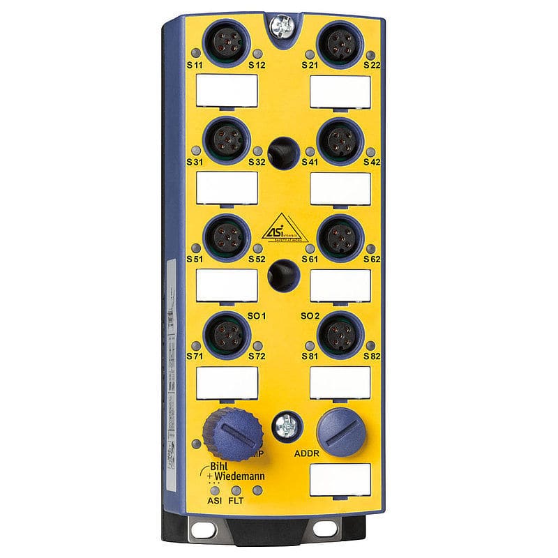 Digital I/O module - BW3489 - Bihl+Wiedemann GmbH - ASi / 16-I/O / 8-channel