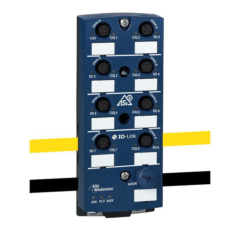 Digital I/O module - BWU4386 - Bihl+Wiedemann GmbH - ASi / IO-Link / 8-I/O