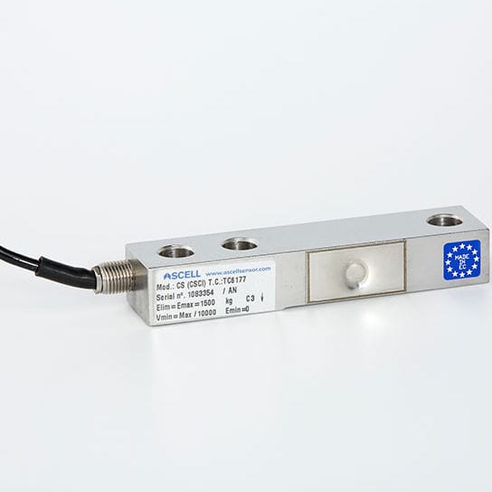 Shear beam load cell - CSCI - Ascell Sensor,S.L. - beam type / strain ...
