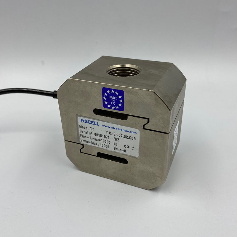 Tension load cell - TT - Ascell Sensor,S.L. - S-beam / strain gauge / steel