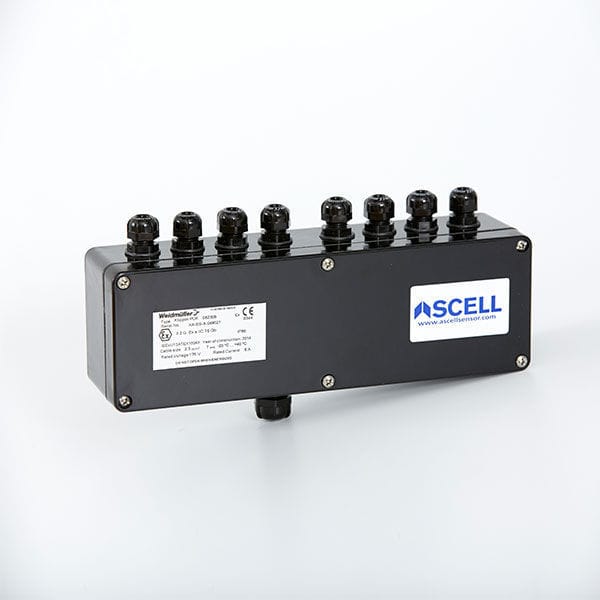 Wall-mounted junction box - Ascell Sensor,S.L. - ATEX / watertight ...