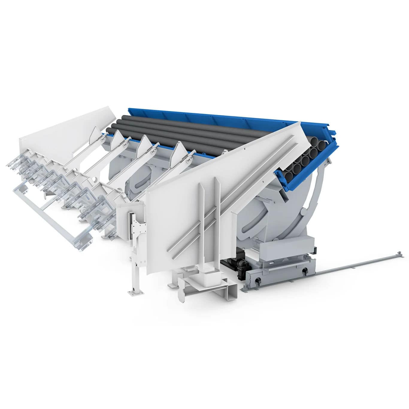 Long item singulation machine - STOPA Anlagenbau GmbH - for bars ...