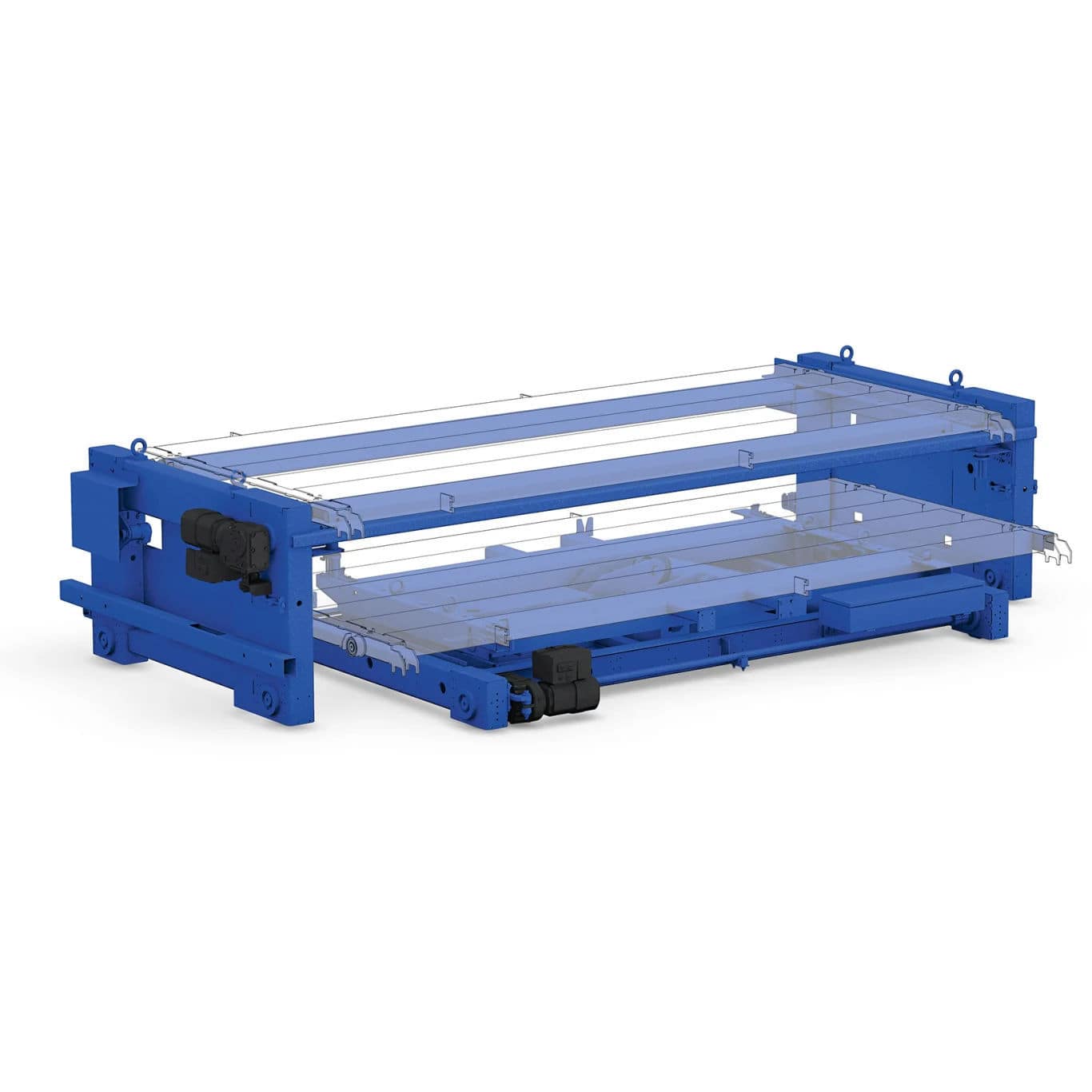 Double cart - STOPA Anlagenbau GmbH - transport / metal / 2 levels