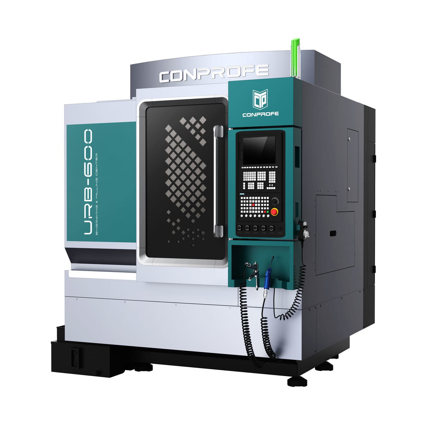 3-axis CNC machining center - URB-600 - Conprofe - vertical / HSK-E32 ...