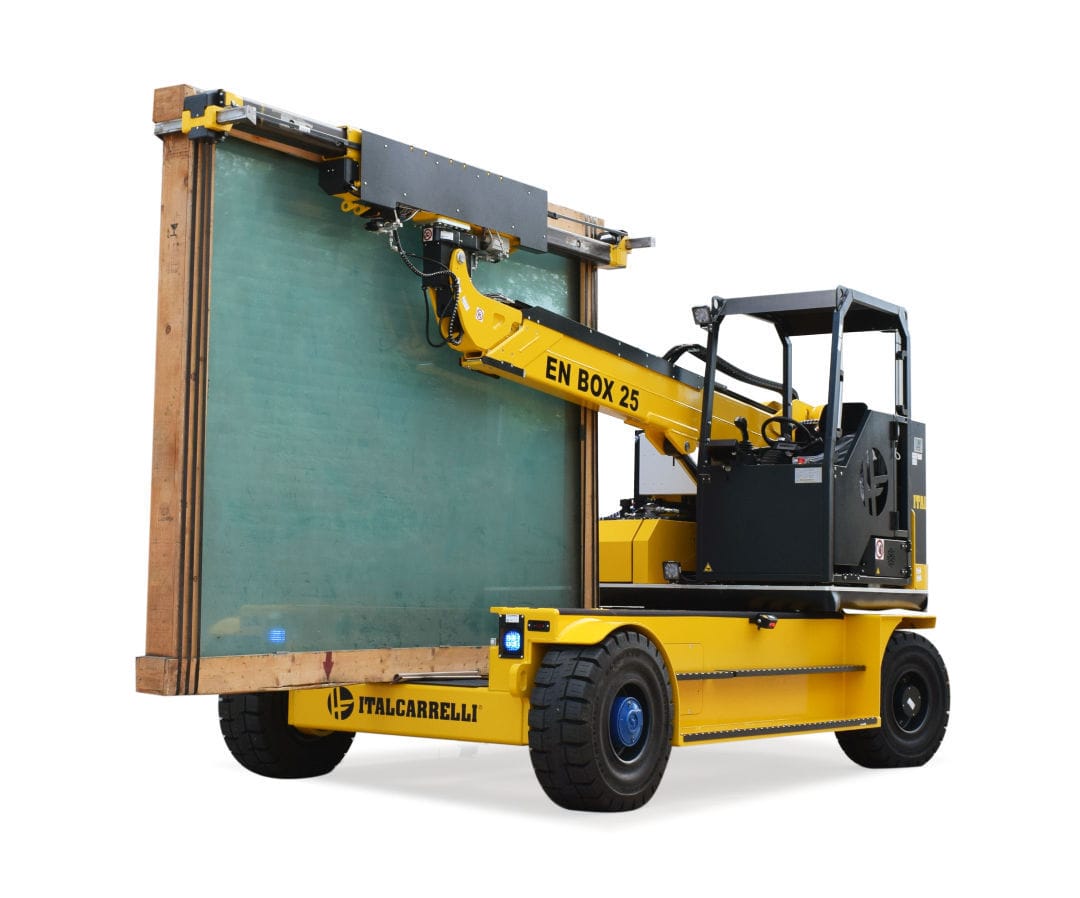 Industrial unloader - EN BOX series - Italcarrelli - telescopic ...