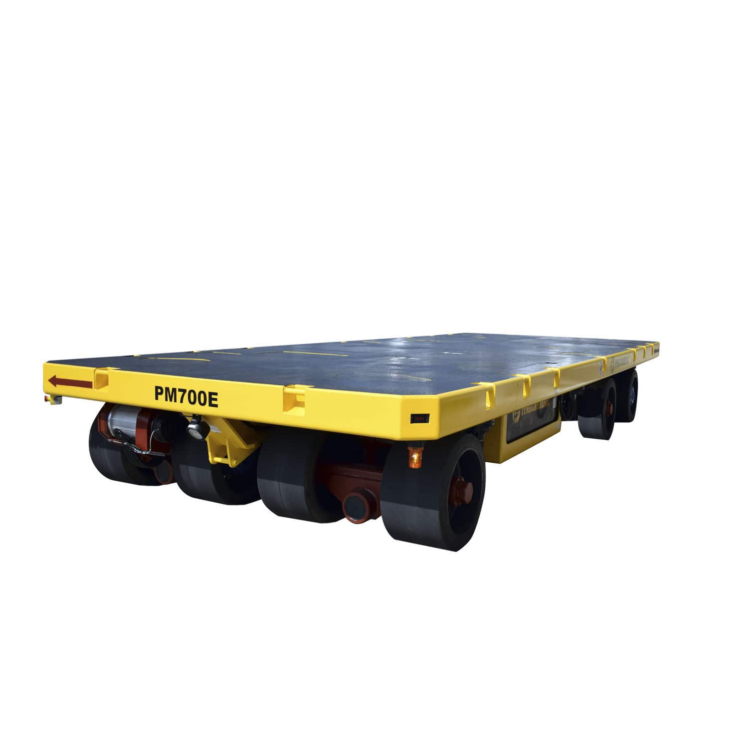 Battery-powered self-propelled trailer - PM700E - Italcarrelli - 2-axle ...
