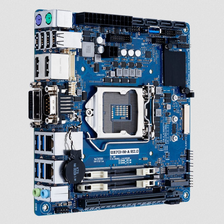 Mini-ITX motherboard - Q370I-IM-A R3.0 - ASUSTeK computer INC - Intel ...