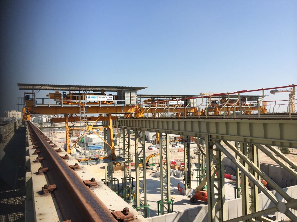 Single-girder overhead travelling crane - Eden Tech Srl - double-girder ...