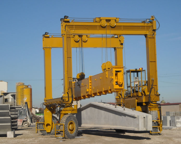 Rubber-tired gantry crane - Mobilift 40 - Eden Tech Srl - for ...