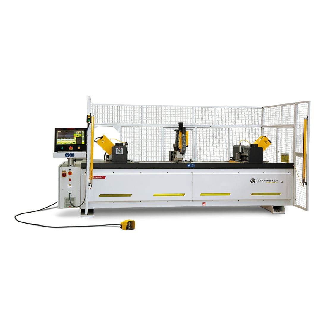 Modular machine frame - Woodmaster CNC Line X - Boyga - for linear ...