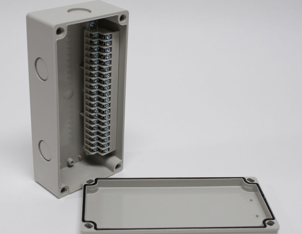 Wall-mounted terminal box - DS-PG-20PT - DSE, Inc. - flame-retardant ...