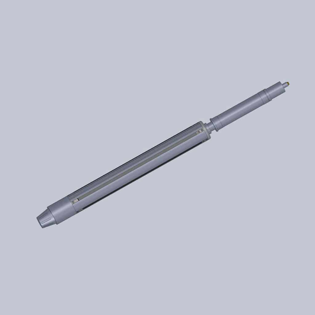 Axial displacement expanding shaft - Ejematic - for coils / pneumatic