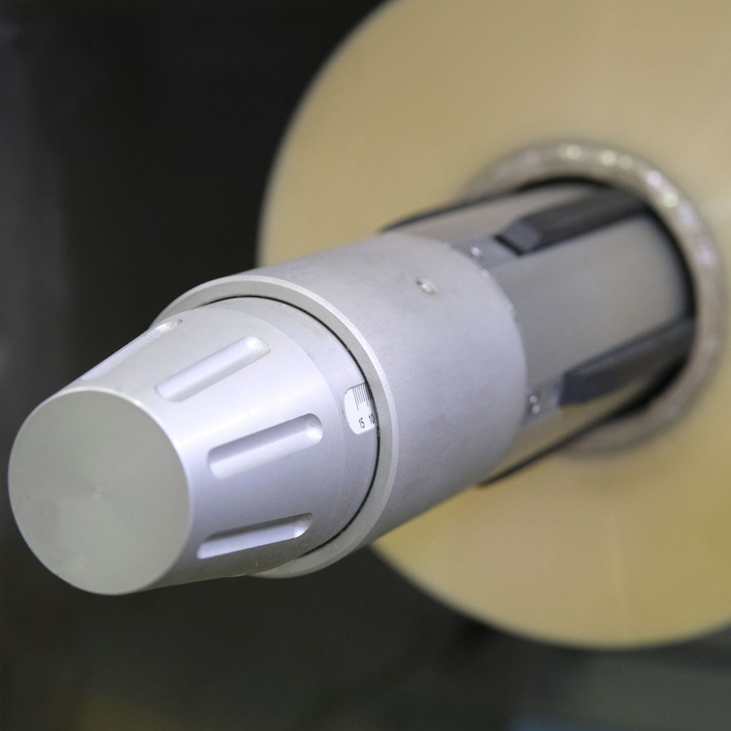 Coil expanding shaft - Ejematic - for rolls / pneumatic / cantilevered