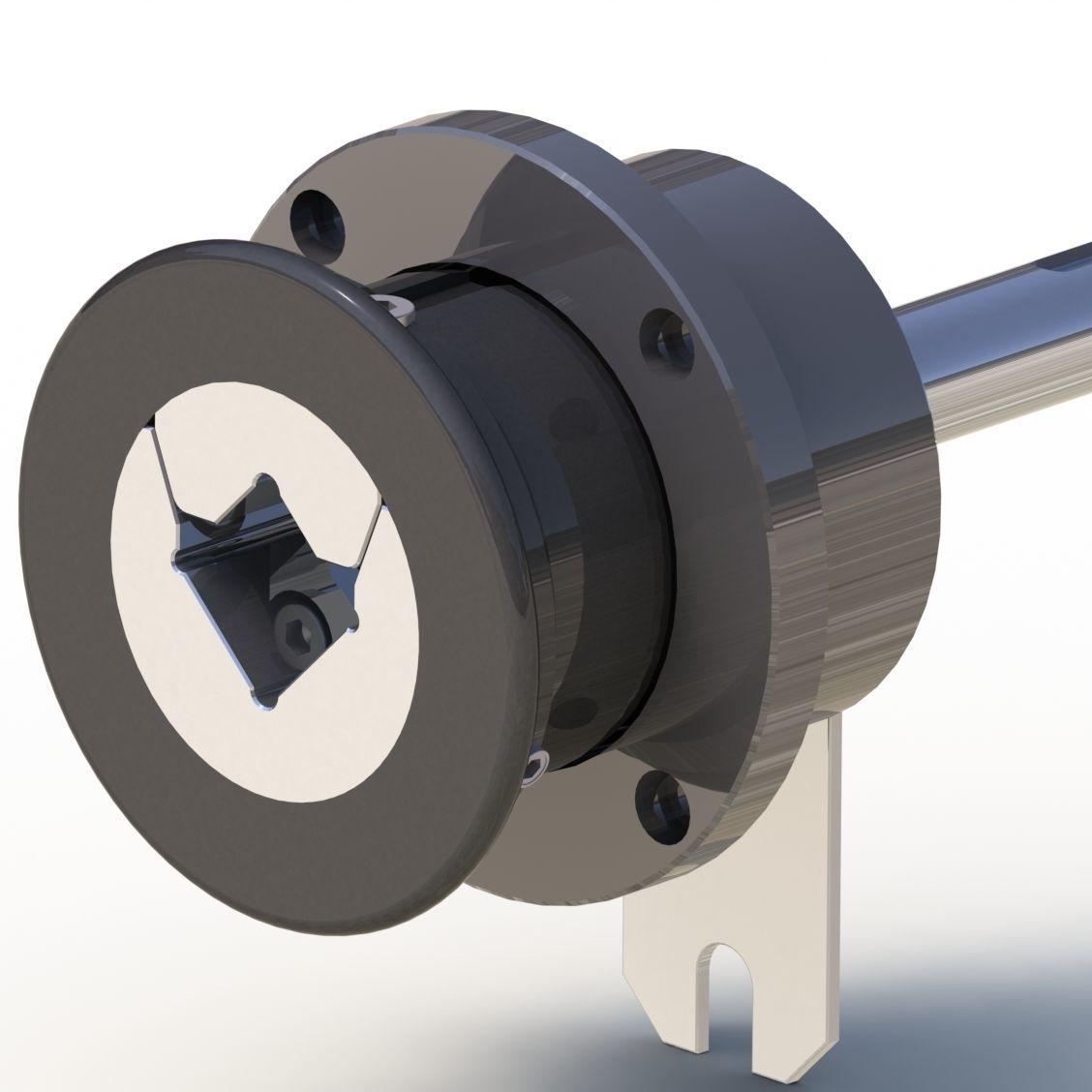 Manual safety chuck - Ejematic - for winding shaft