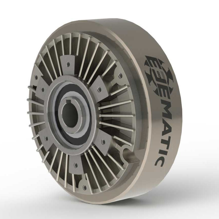 Electromagnetic brake - CTS-PBR series - Ejematic - belt / powder ...