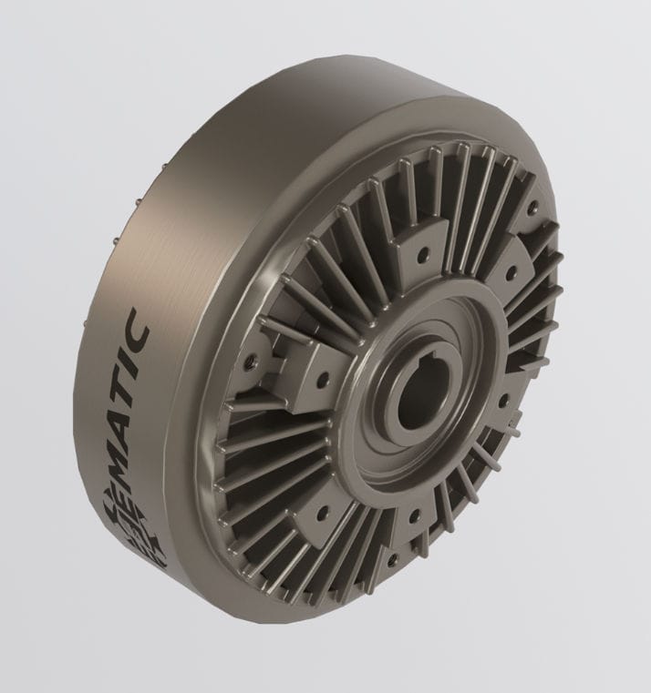 Electromagnetic brake - CTS-PBR series - Ejematic - belt / powder ...