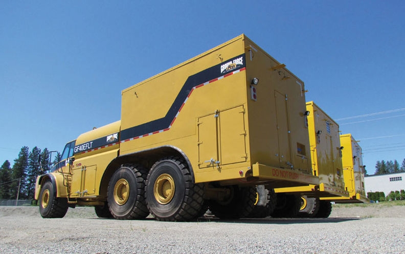 Fuel transportation truck - 25FL/EFL - Ground Force Worldwide - 3-axle ...