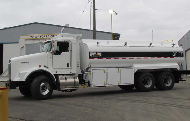 Fuel transportation truck - Ground Force Worldwide - 3-axle / for ...