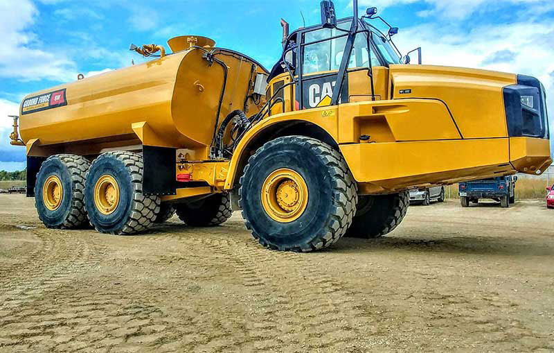 Water tanker - 5W - Ground Force Worldwide - 3-axle / for construction