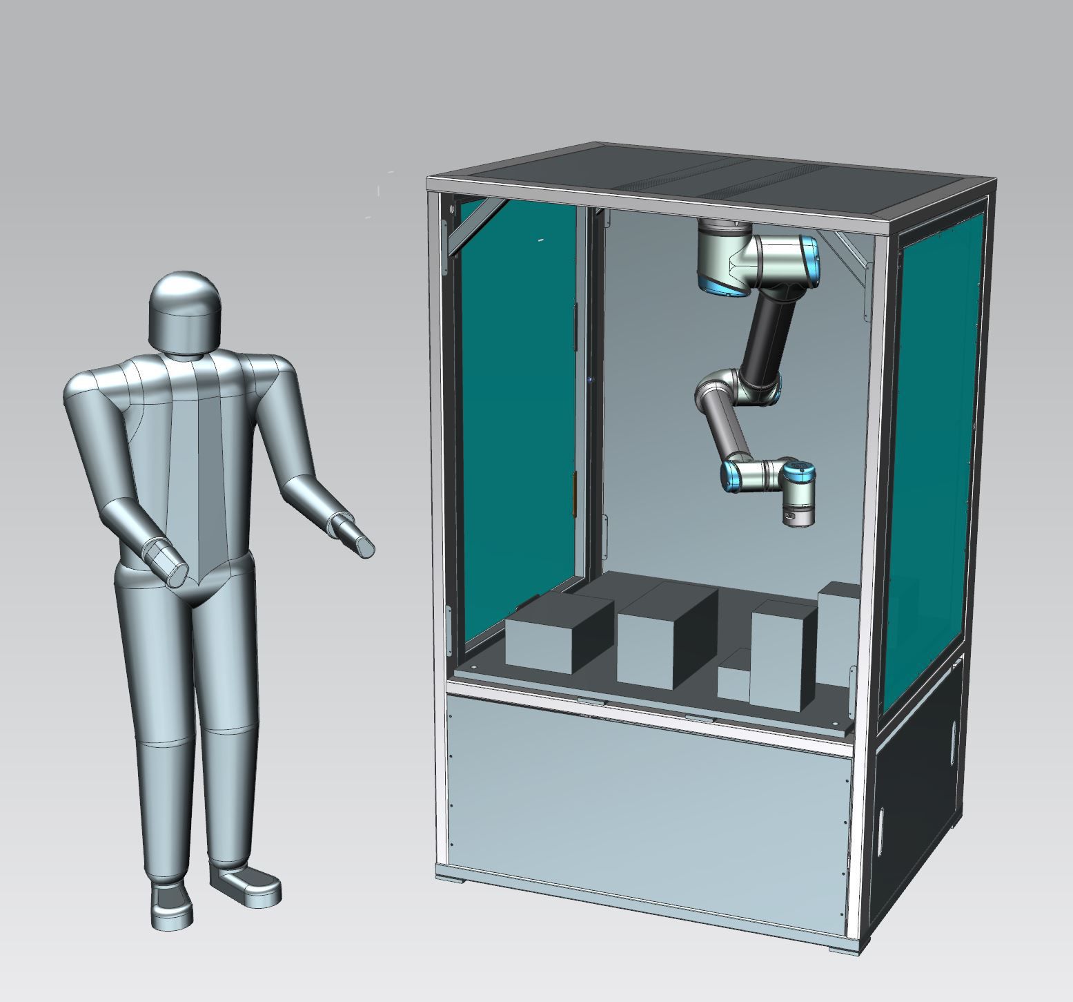 Robotic surface treatment cell - UR - Manfred Kunze Maschinenbau GmbH ...