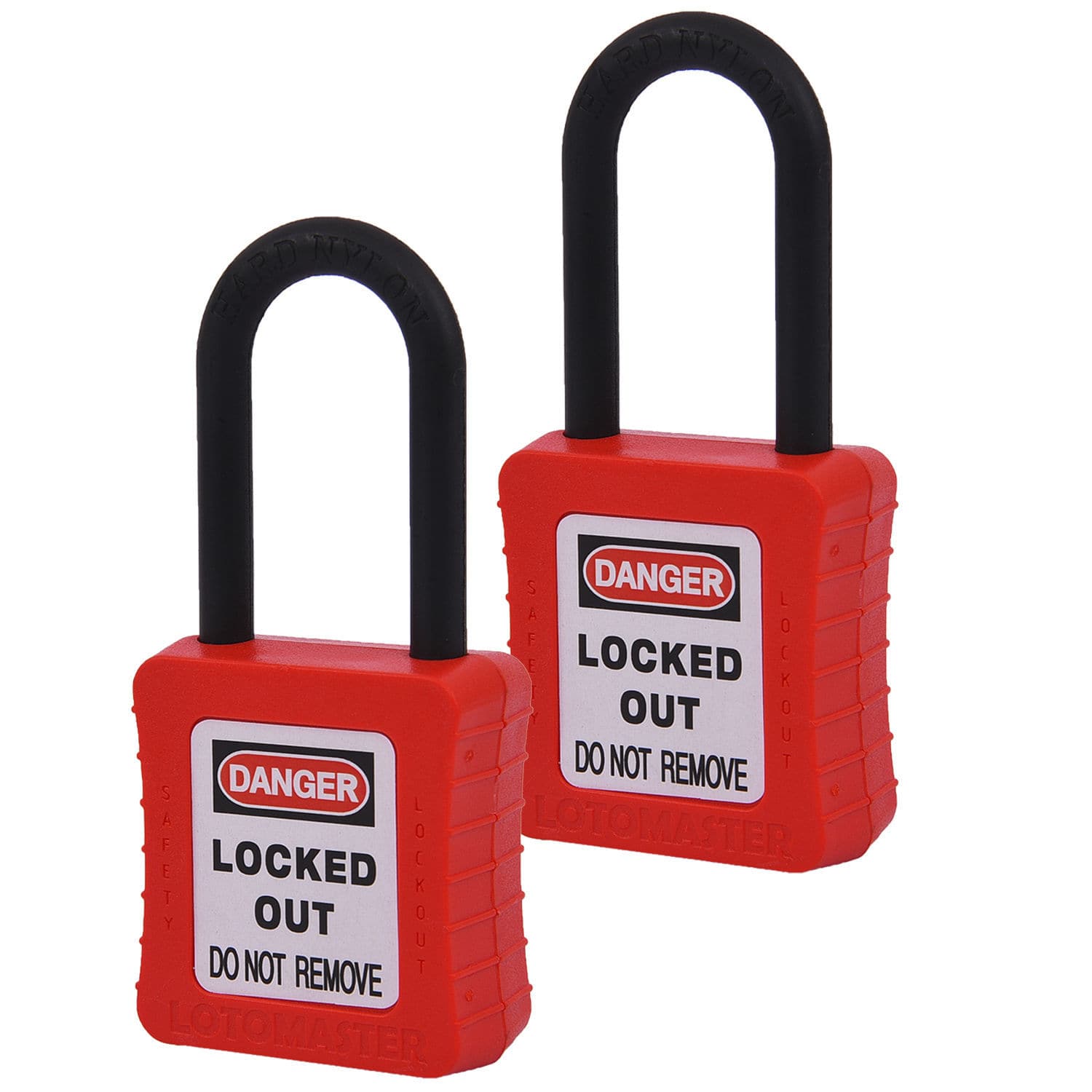 Latching padlock - LM-DEPL-KA2-R - Loto Master Inc. - security