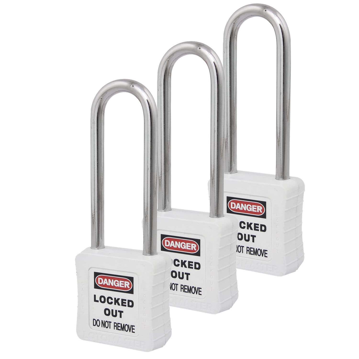 Security padlock - LM-ULPP-LS-KD+MK3-W - Loto Master Inc.