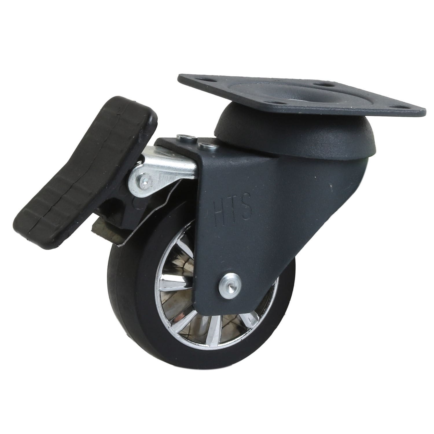 Caster with brake - 924 - HTS CASTER - swivel / base plate / with ball ...