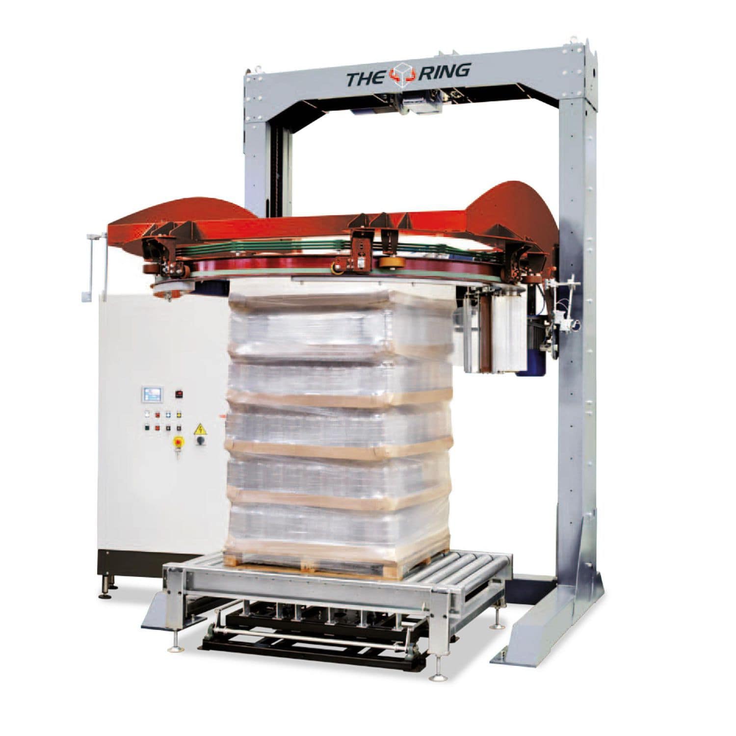 Rotary ring stretch wrapping machine - The Ring - pkg - automatic ...