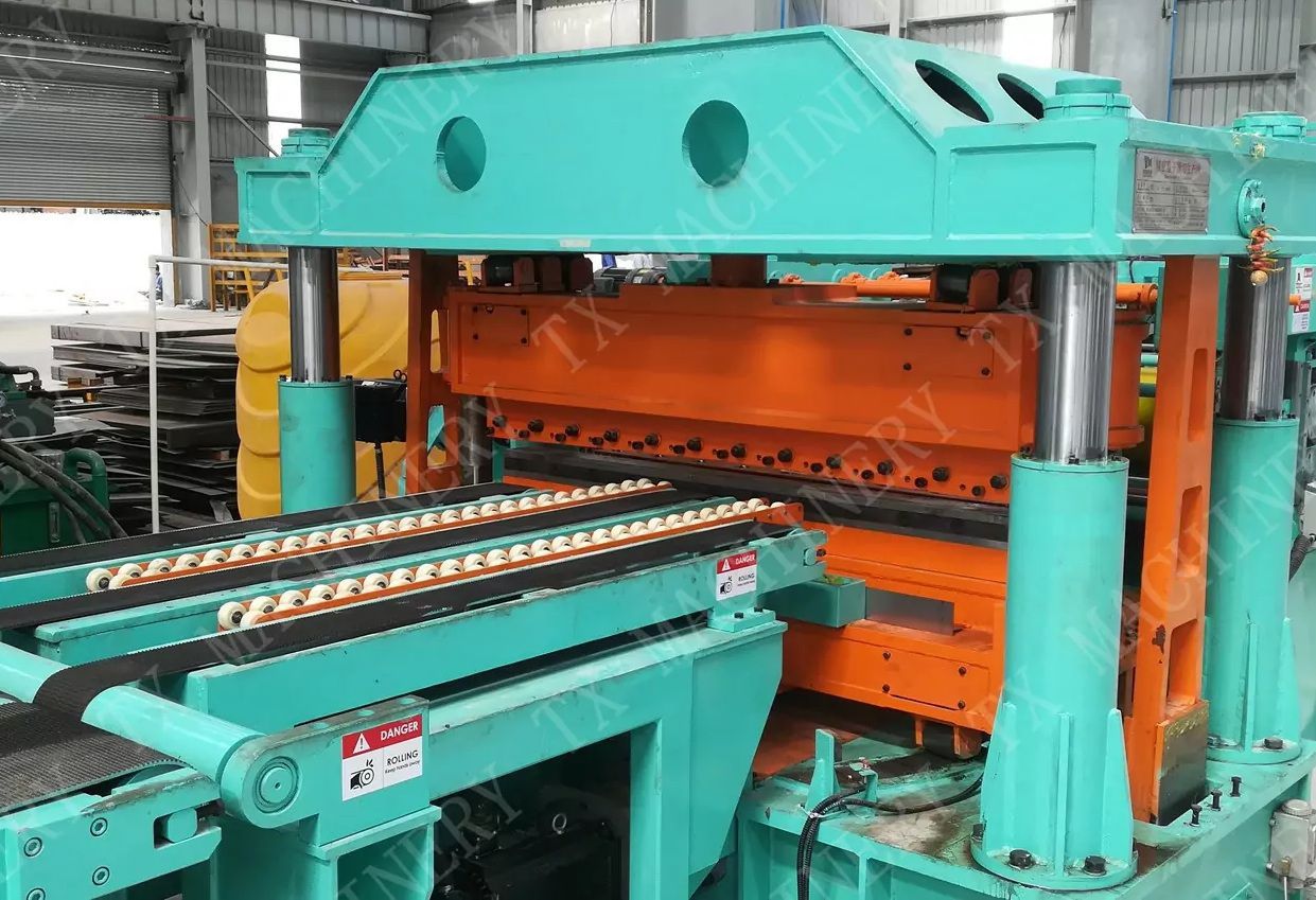Steel cut-to-length cutting line - FOSHAN TE XIANG MACHINERY CO., LTD ...