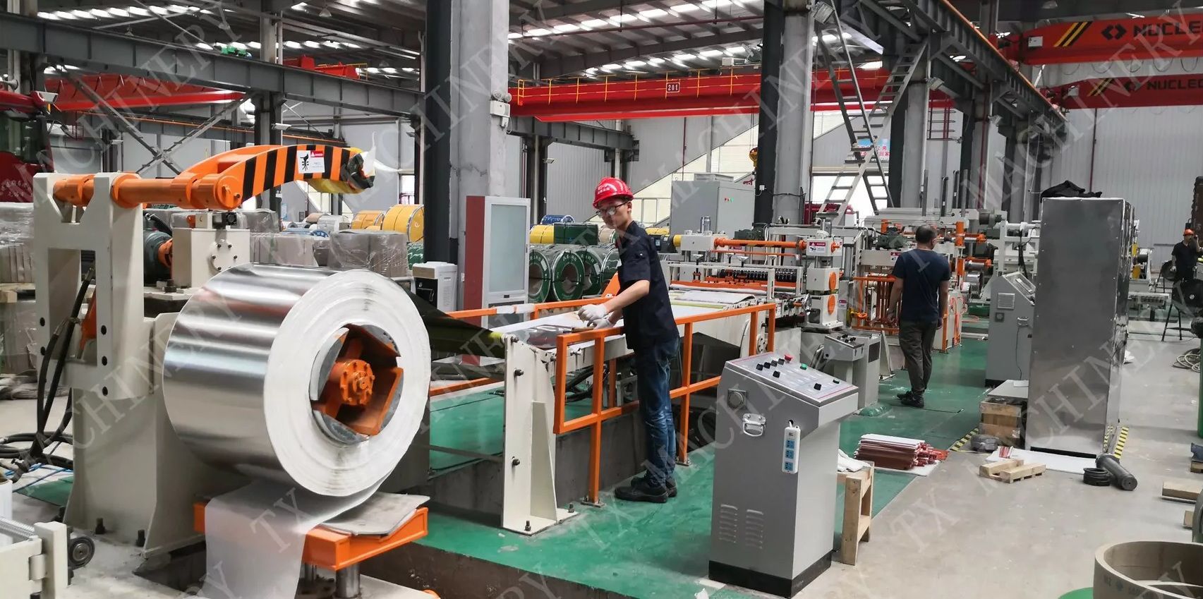 Metal strip slitting line - FOSHAN TE XIANG MACHINERY CO., LTD