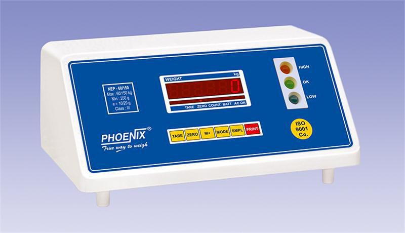 Checkweigher weight indicator - Nitiraj Engineers Ltd - LED display ...