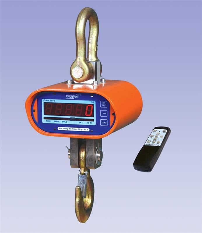 Hanging weighing scale - NHS Crane series - Nitiraj Engineers Ltd - kg ...