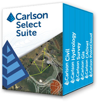 Geographical data management software suite - Carlson Software - land ...