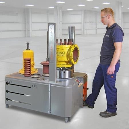 Manual assembly station - TCEM - valve / test