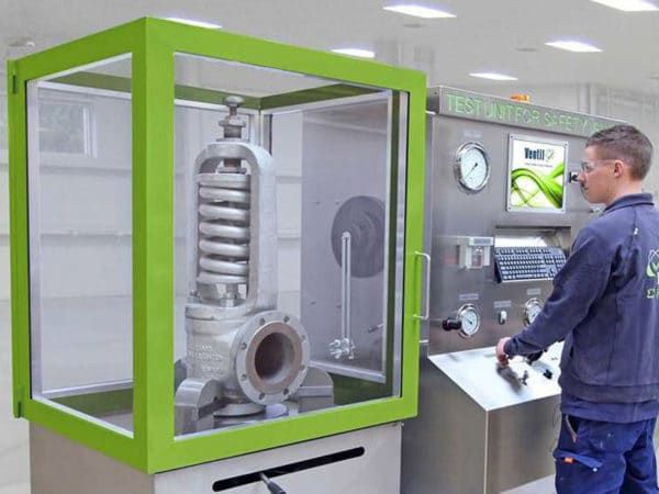 Pressure testing machine - TCEM - current / calibration / computer ...