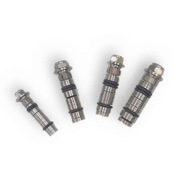 Cylindrical plug - TCEM - non-threaded / stainless steel / tightening