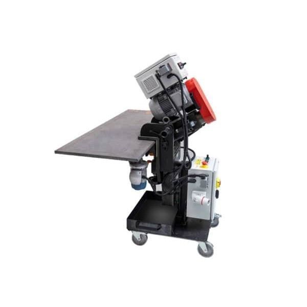 Electric beveling machine - TCEM - mobile / sheet metal / stainless steel