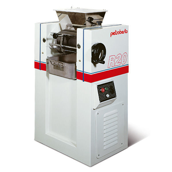 Double-roller mill - R series - Pietroberto - almond / horizontal / robust