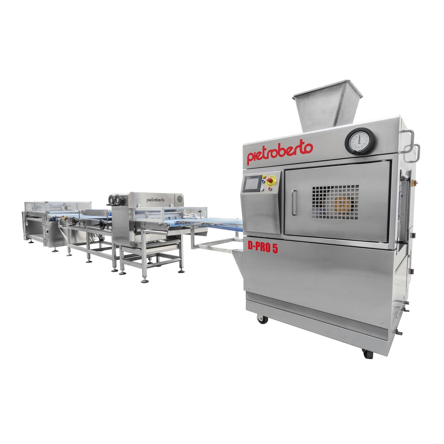 Hamburger bread production line - Pietroberto - hotdogs