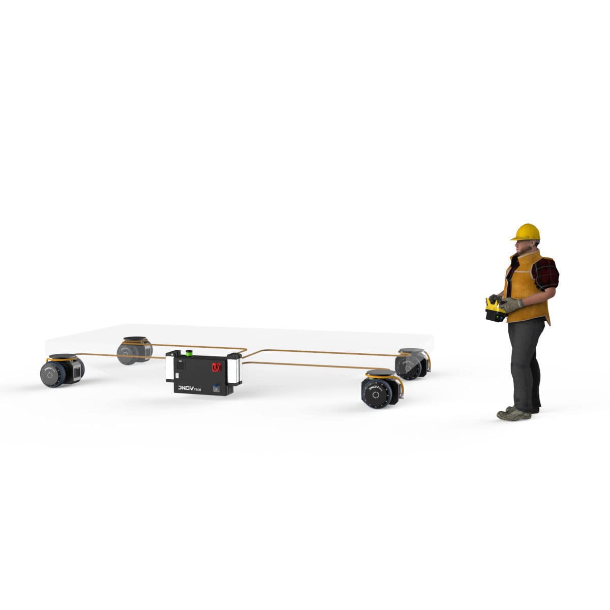 Modular drive system with autonomous mobile robot - MDS - JNOV TECH