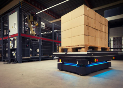 Handling AMR - AMR - CSi industries BV - transfer / for pallet / electric