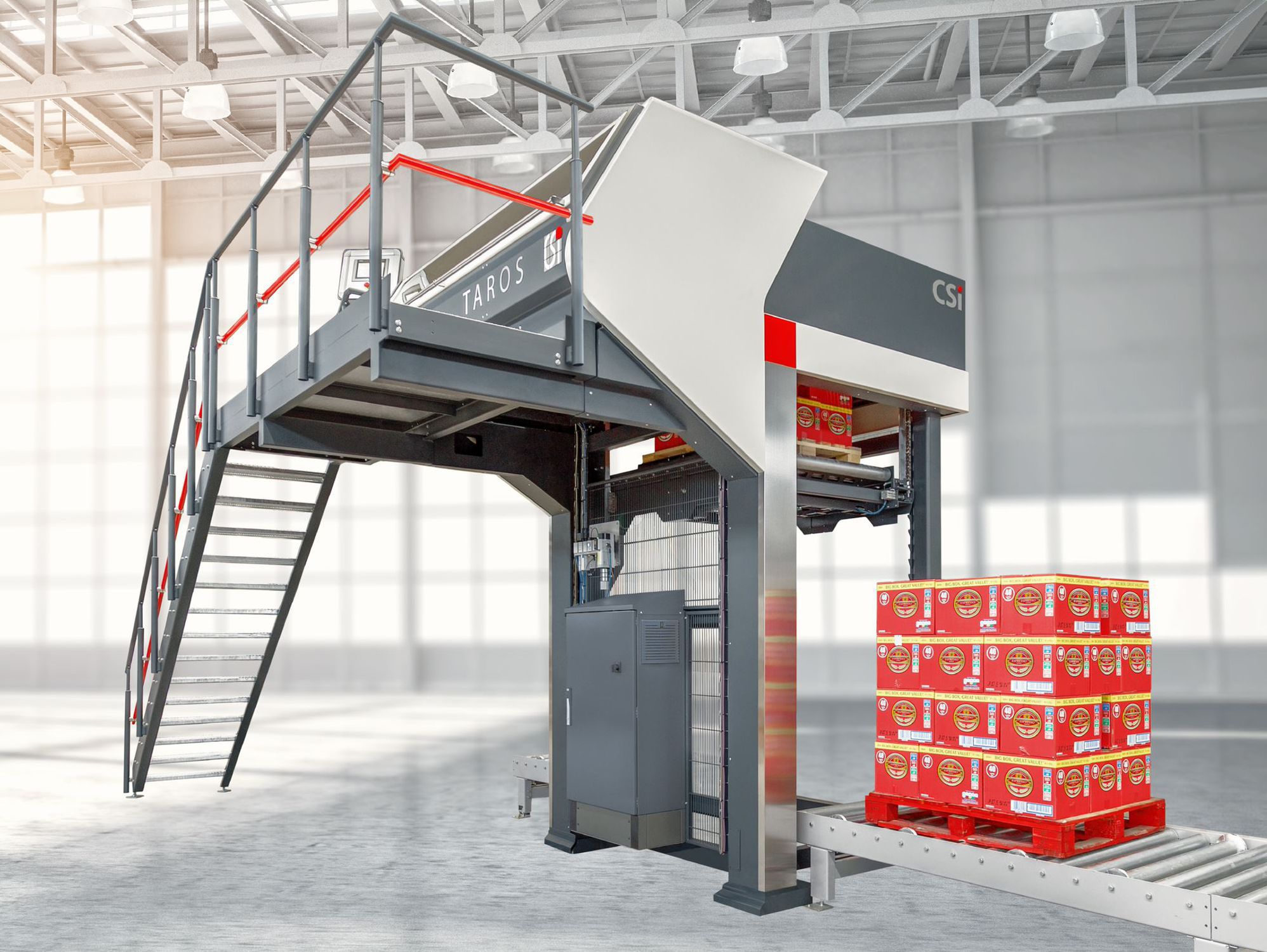 Layer palletizer - Taros - CSi industries BV - case / tray / for the ...