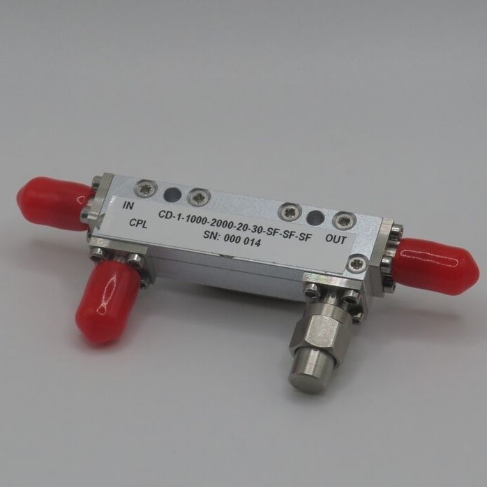 Directional coupler - CD-1-1000-2000-20-30-SF-SF-SF - DETI Microwave