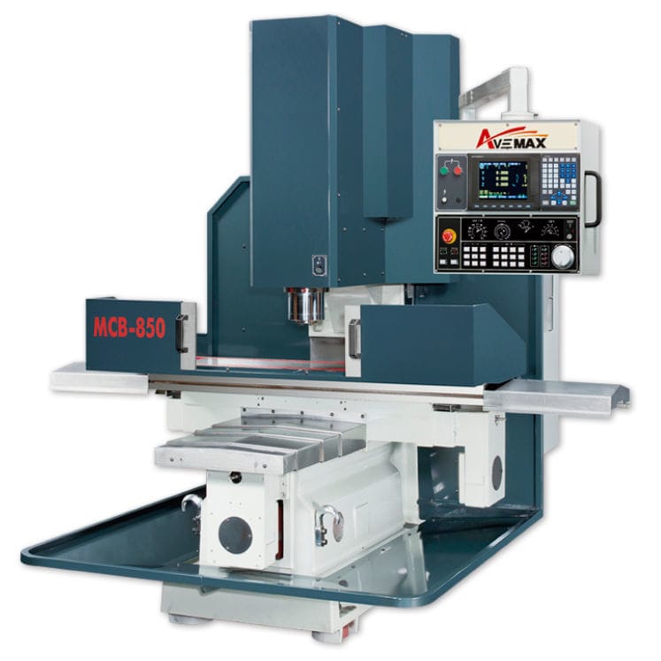 3-axis CNC machining center - MCB-850 - AVEMAX - vertical / BT 40 / cutting