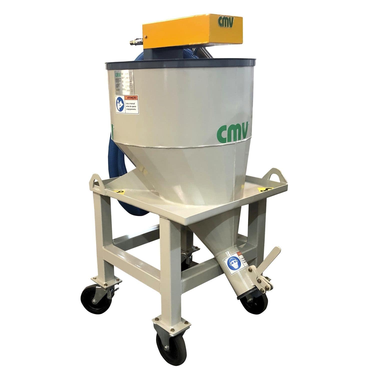 Abrasive material recovery system - CMV - vacuum