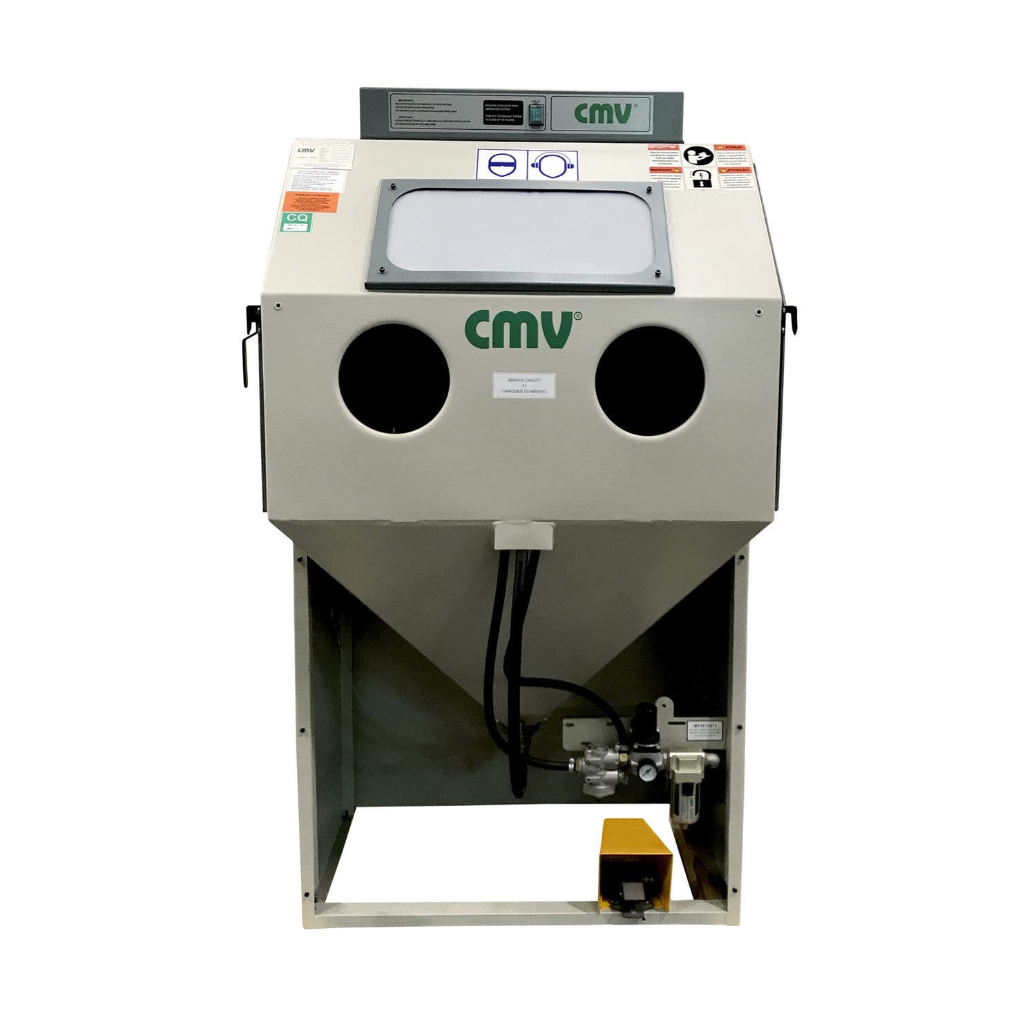 Suction blast cabinet - GS - CMV - manual / compact / adjustable-height