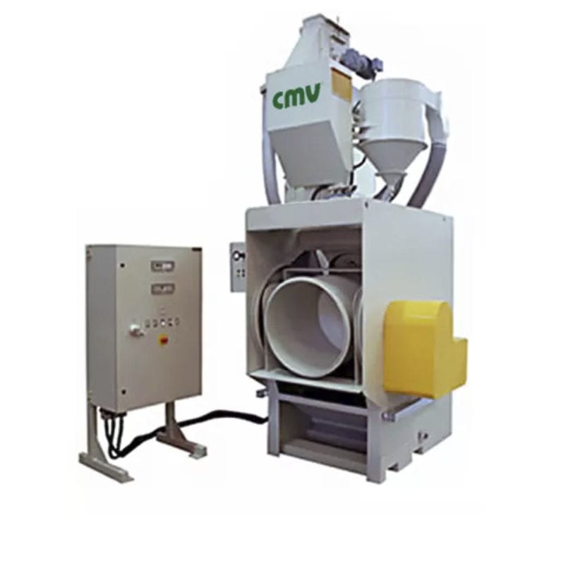 Rotary drum shot blasting machine - CMV