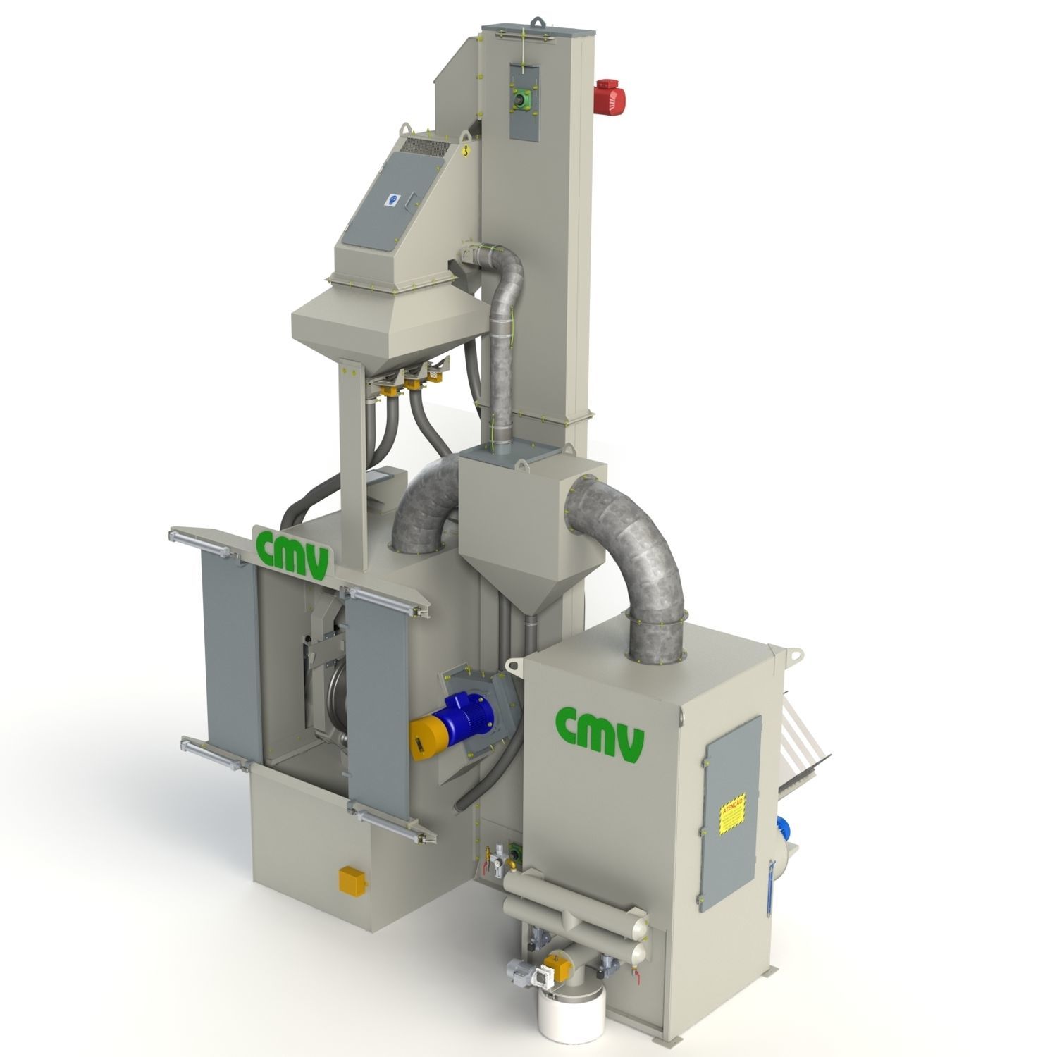 Manual shot blasting machine - CMV - turbine / for wheel rims / automatic