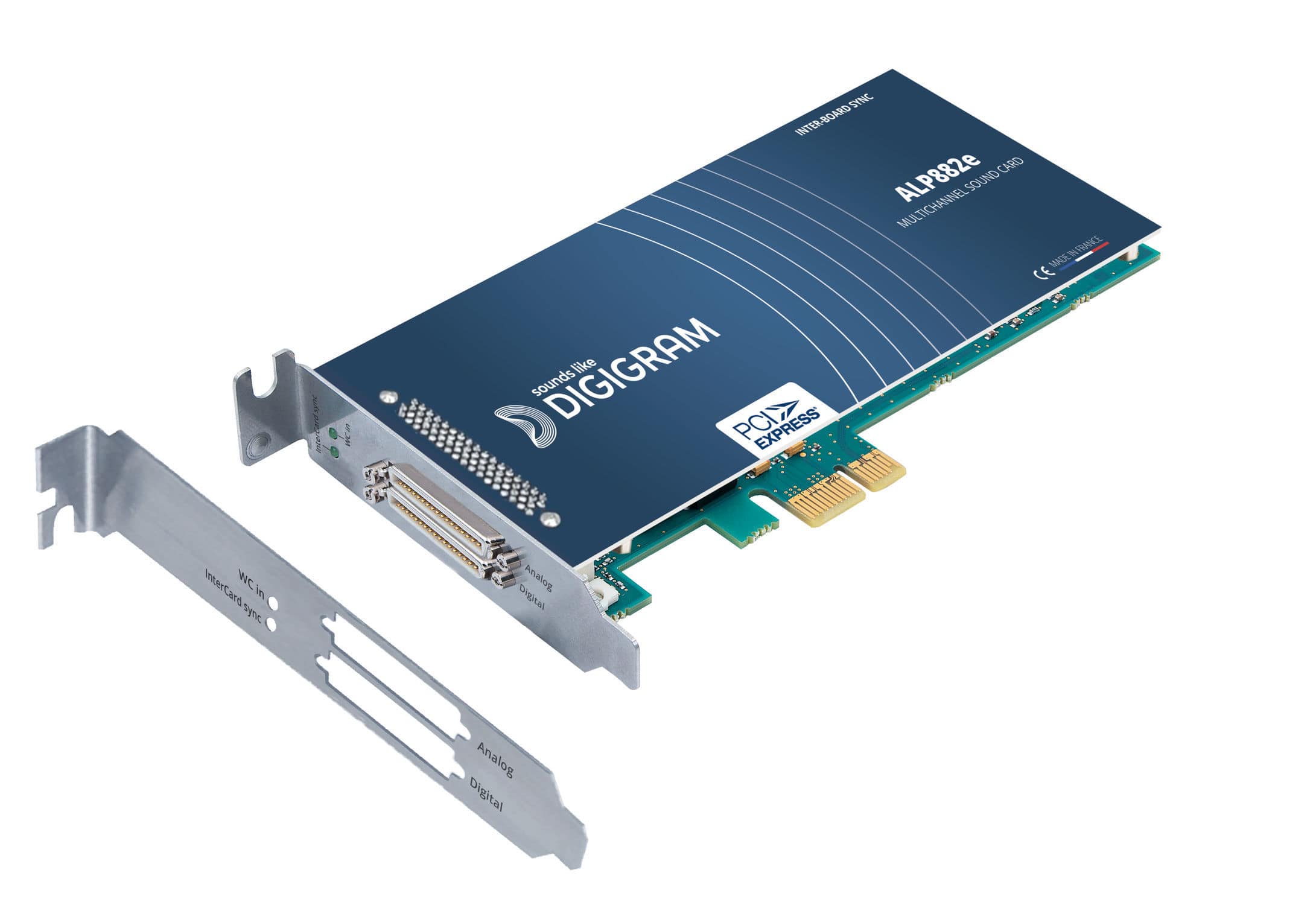 PCI Express sound card - ALP882e - DIGIGRAM - stereo